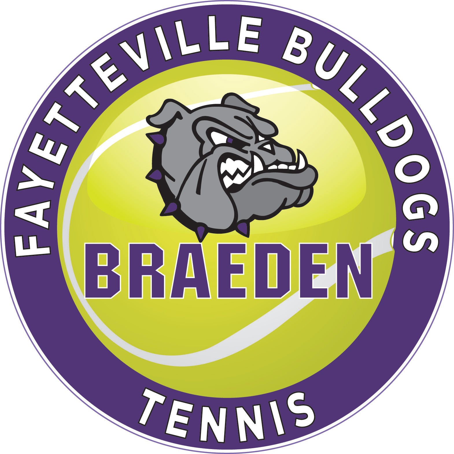 FHS Tennis Car Sticker – CUSTOM TEES & GRAPHICS